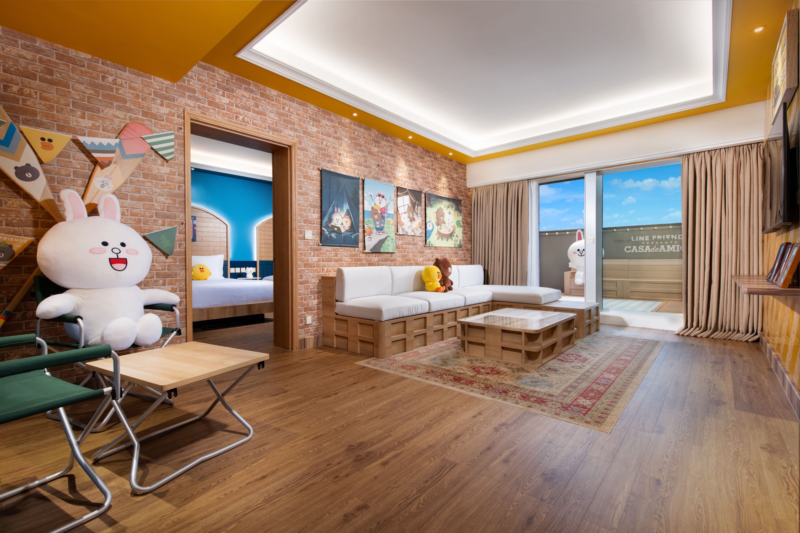 LINE FRIENDS 露台套房 - Lisboeta Macau