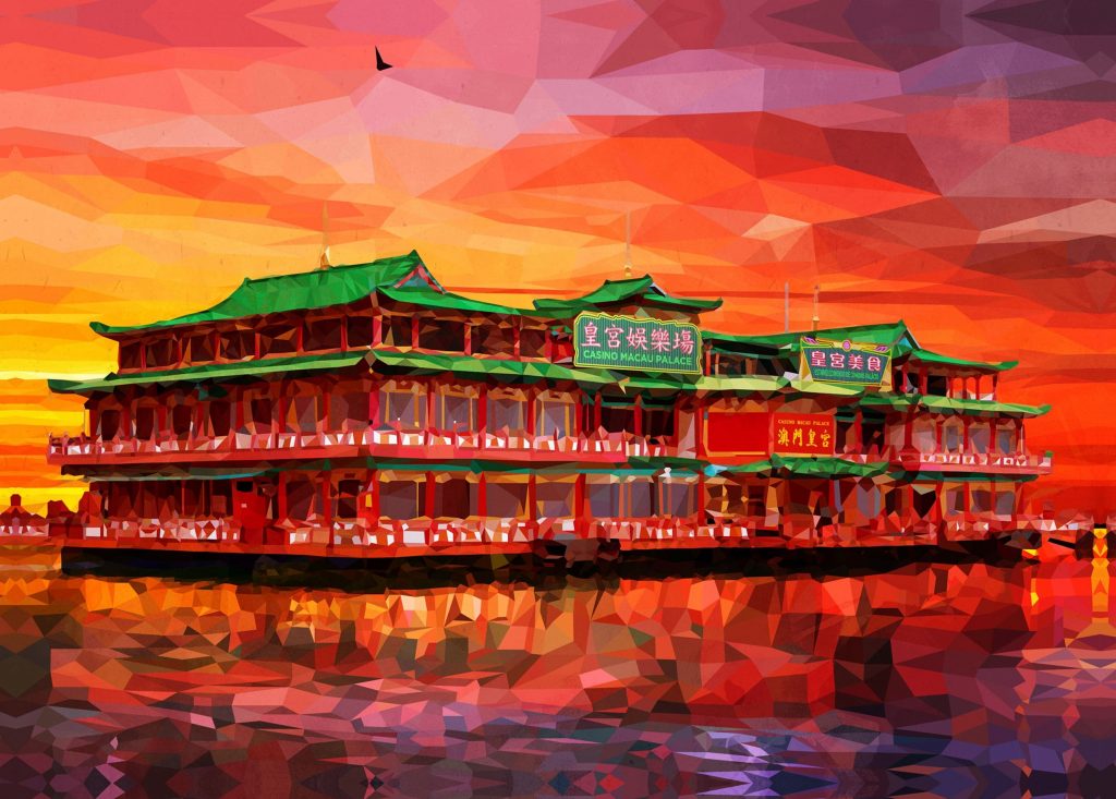 SUNSET OF MACAU PALACE - Lisboeta Macau