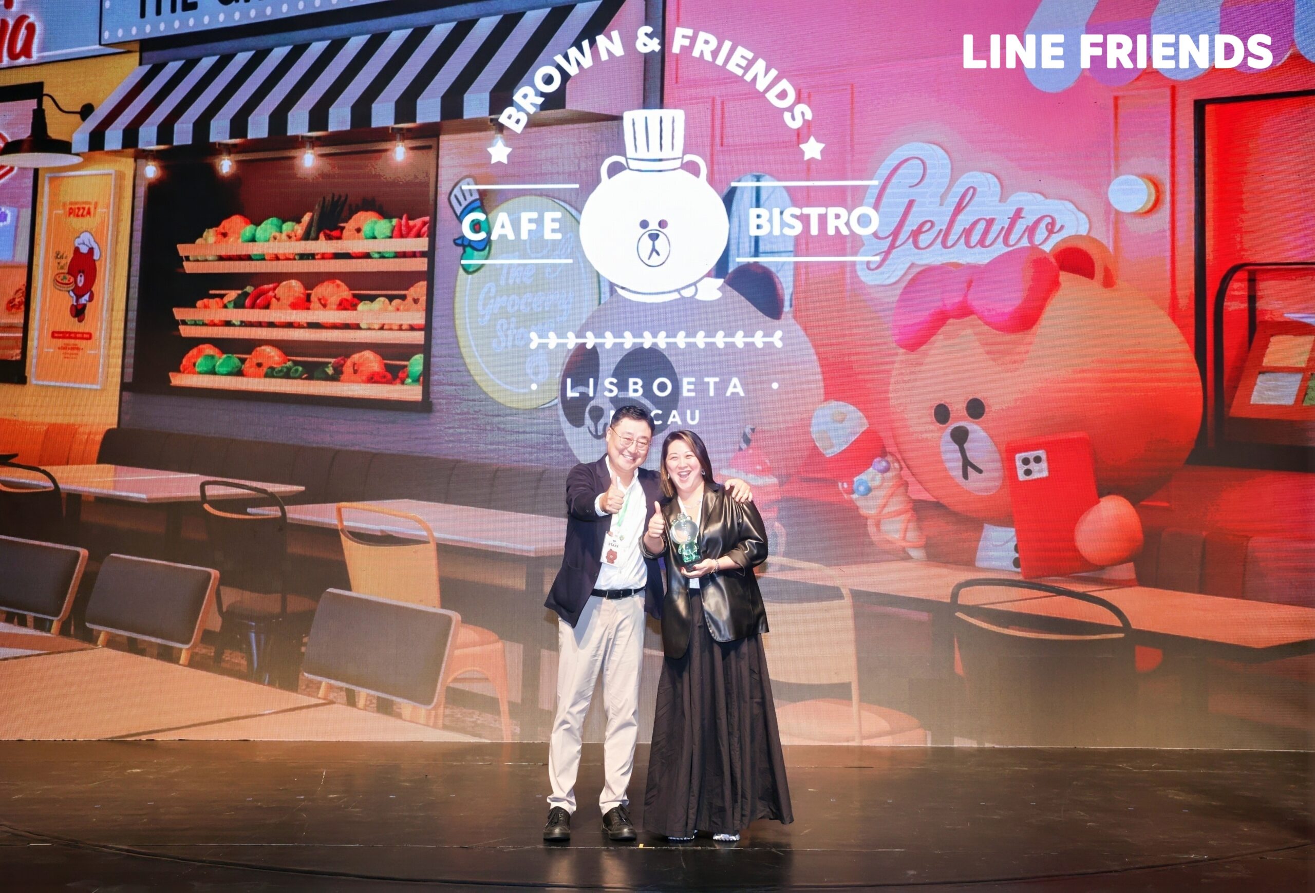 Lisboeta Macau’s first-ever LINE FRIENDS themed restaurant “BROWN ...