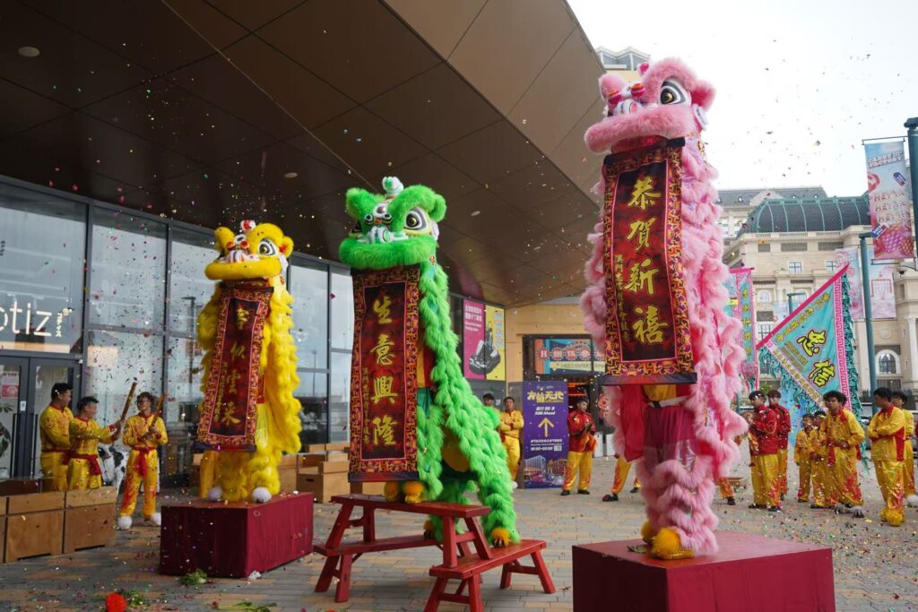 Lisboeta Macau Marks Year of the Snake with Traditional Lion Dances ...